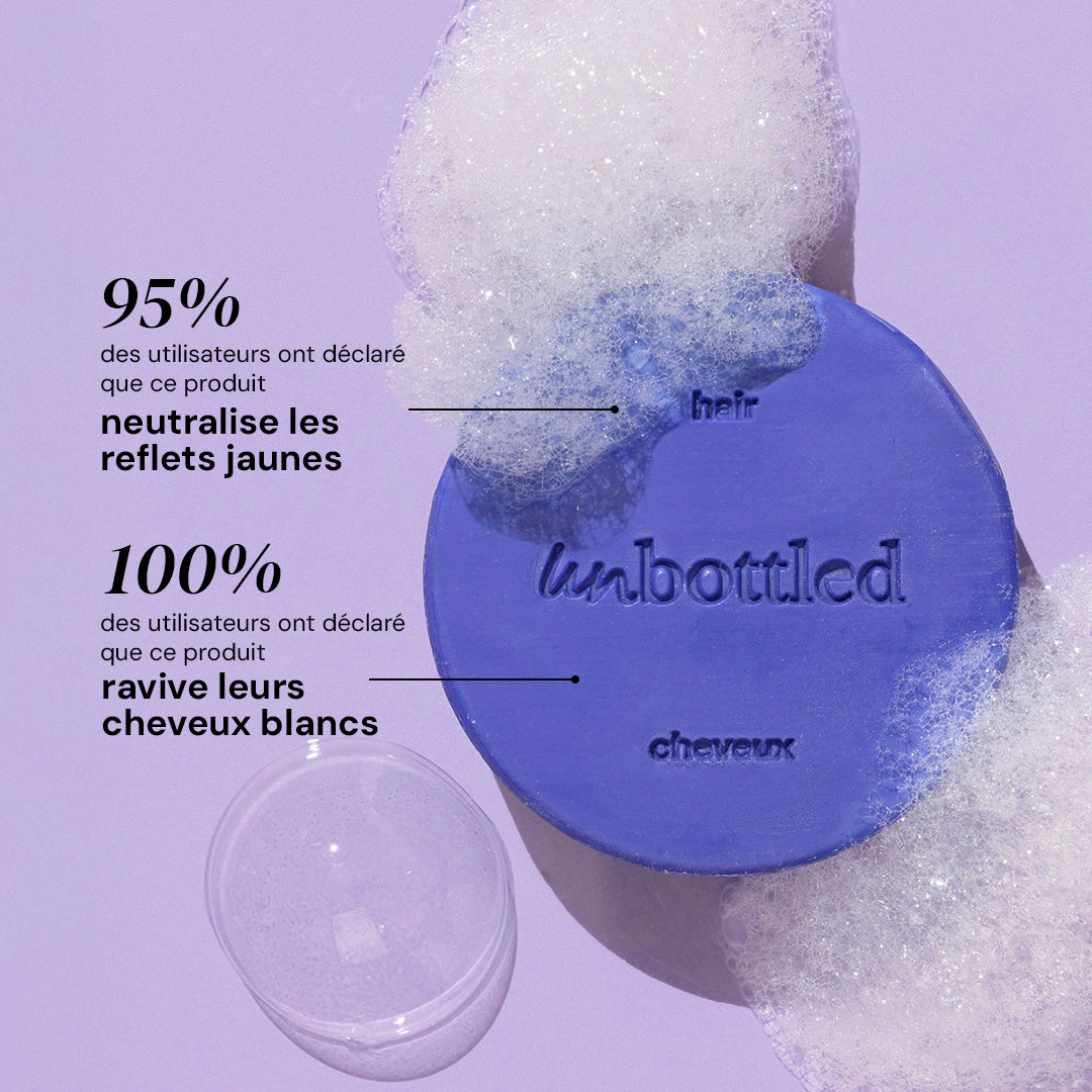 Shampoing Solide Tout Nu • Cheveux Blancs – Unbottled