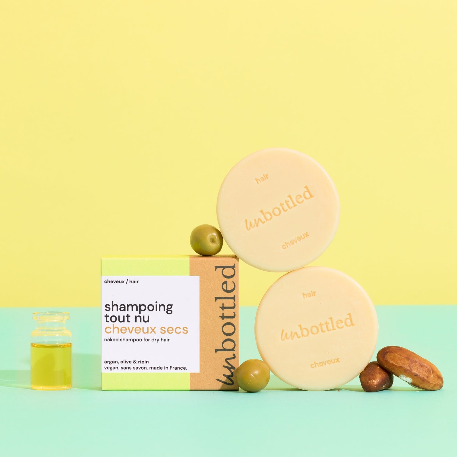 Shampoing Solide Tout Nu • Tous Types de Cheveux – Unbottled